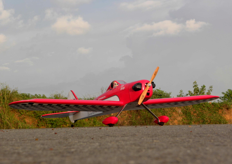 Flugzeug Fly Baby 50 EP / GP (Rot) 1,6 Meter Spannweite - ARF - VQ-Models