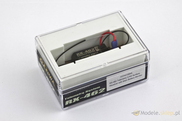 Odbiornik SANWA - RX-462 FHSS-4 2,4 GHz (z telemetrią)