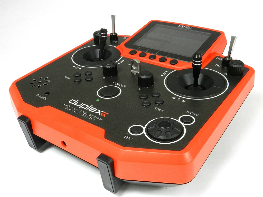 Ausstattung - Jeti Model DS-12 Red Multimode 2,4 GHz Duplex